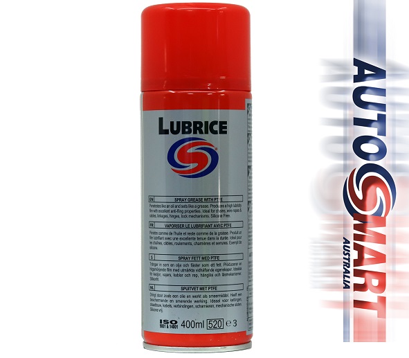 LUBRICE - SPRAY GREASE WITH PTFE