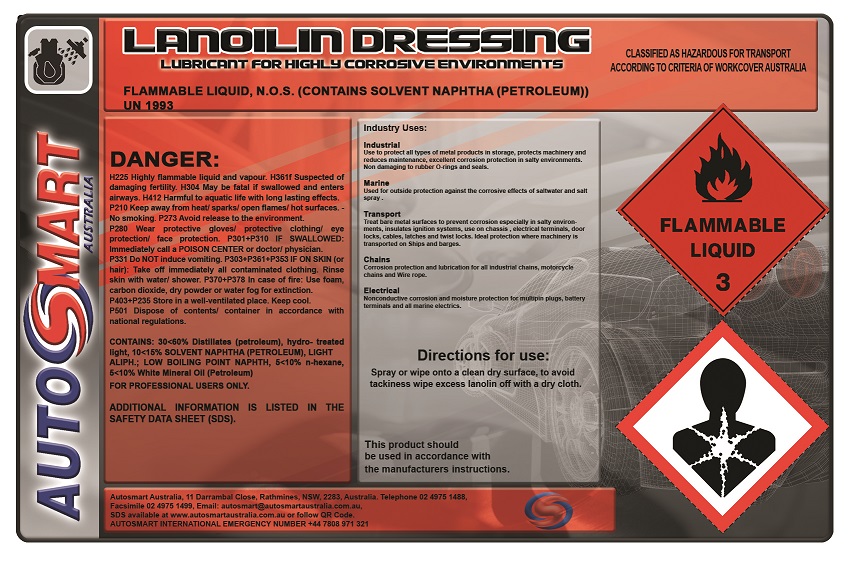 LANOLIN DRESSING